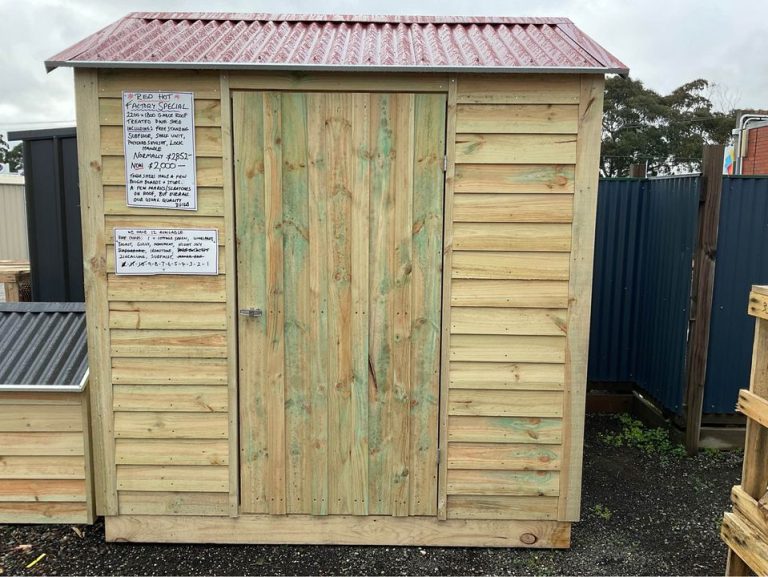 Treated Pine Timber Shed Special - Garden Sheds Galore